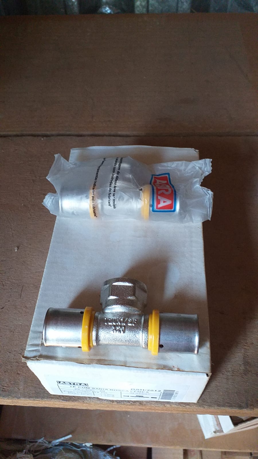 Astra 20mm x 1/2″ x 20mm Aluminum Compression Tee (280 units)